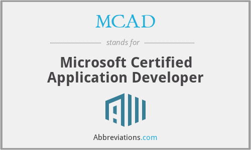 What does MCAD stand for?