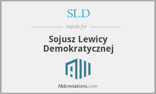 What does SLD stand for?
