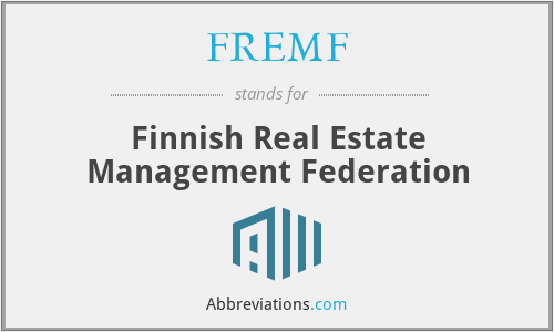 What does FREMF stand for?