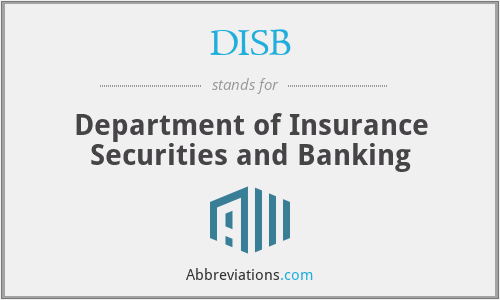 What does DISB stand for?
