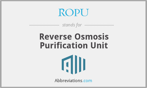 What does ROPU stand for?
