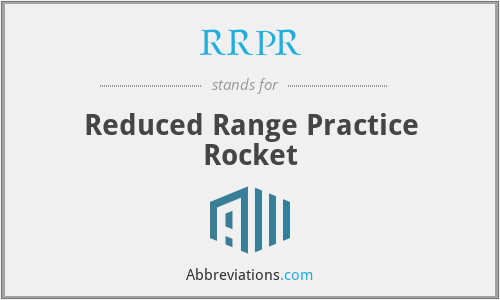 What does RRPR stand for?