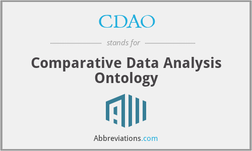 What does CDAO stand for?