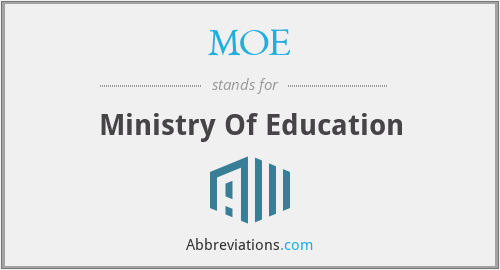 What does MOE stand for?
