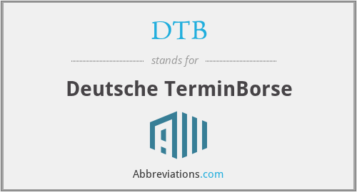 What does DTB stand for?