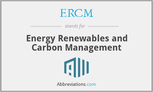 What does ERCM stand for?