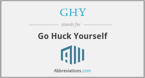 What does GHY stand for?