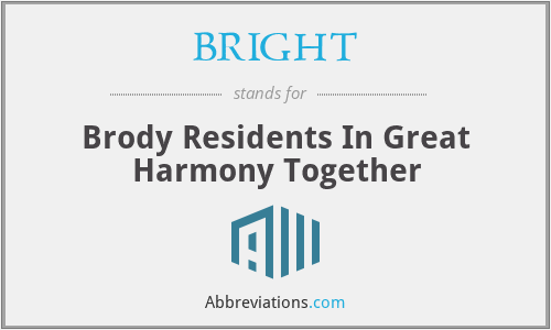 What does BRIGHT stand for?