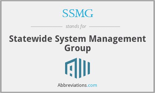 What does SSMG stand for?
