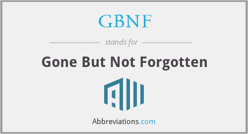 What does GBNF stand for?