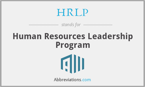 What does HRLP stand for?