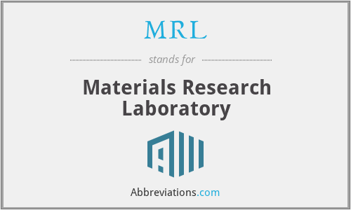 What does MRL stand for?