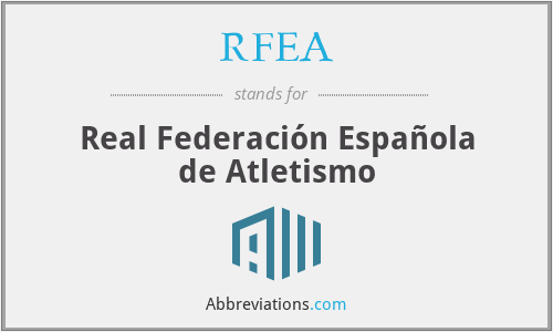 What does RFEA stand for?