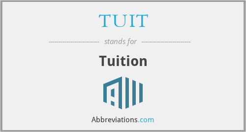 What does TUIT stand for?