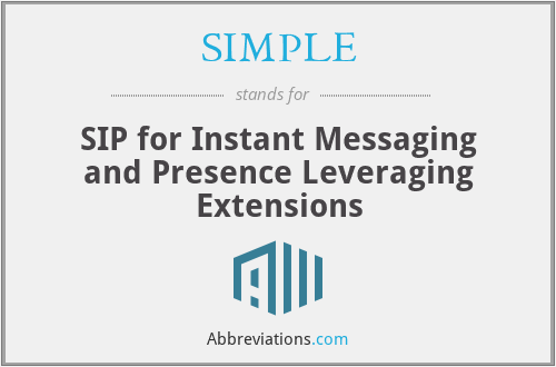 What does SIM PLE stand for?