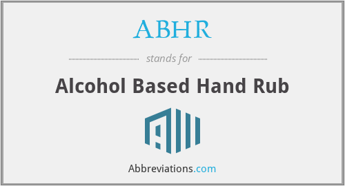 What does ABHR stand for?
