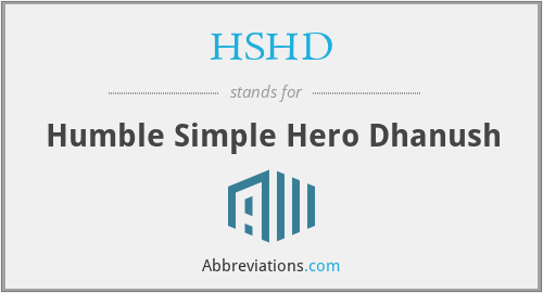 What does HSHD stand for?