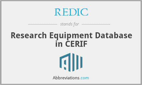 What does REDIC stand for?