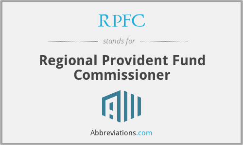What does RPFC stand for?