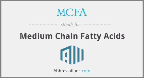 What does MCFA stand for?