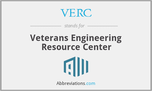 What does VERC stand for?