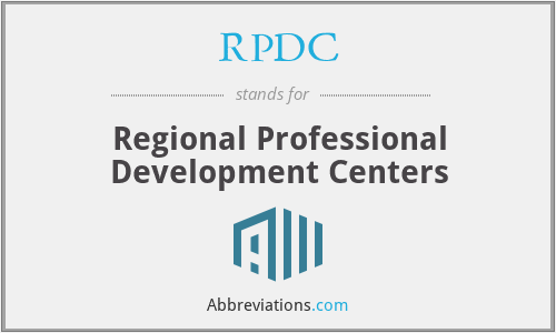 What does RPDC stand for?