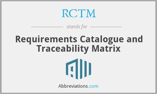 What does RCTM stand for?