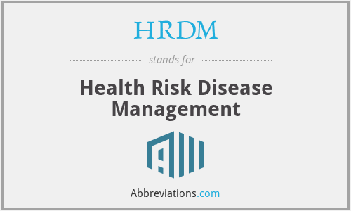 What does HRDM stand for?