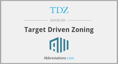 What does TDZ stand for?