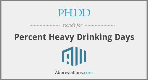What does PHDD stand for?