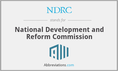 What does NDRC stand for?