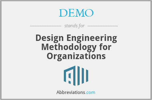 What does DEMO stand for?