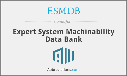 What does ESMDB stand for?