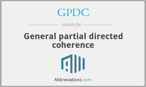 What does GPDC stand for?