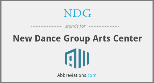 What does NDG stand for?