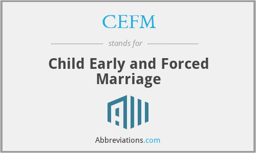 What does CEFM stand for?