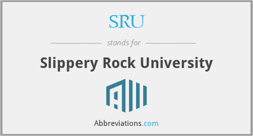 What does SRU stand for?