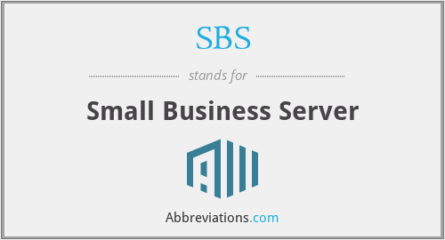 What does SBS stand for?