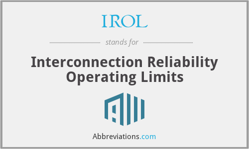 What does IROL stand for?