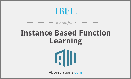 What does IBFL stand for?