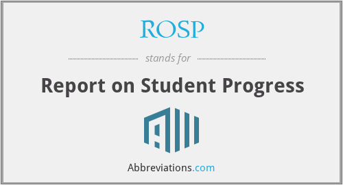 What does ROSP stand for?