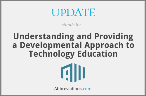 What does UPDATE stand for?