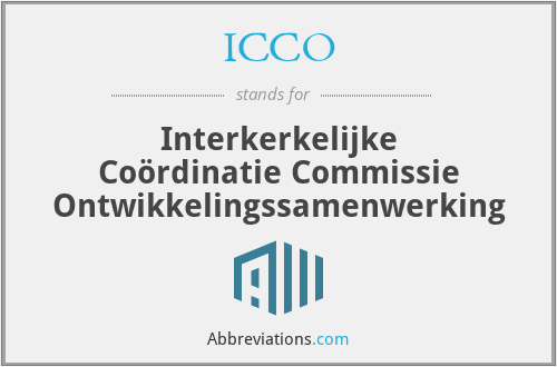 What does ICCO stand for?