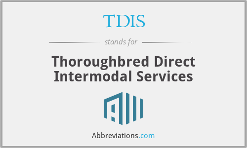 What does TDIS stand for?