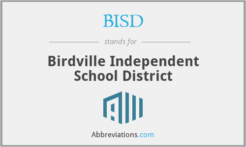 What does BISD stand for?