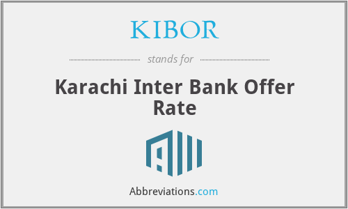 What does KIBOR stand for?