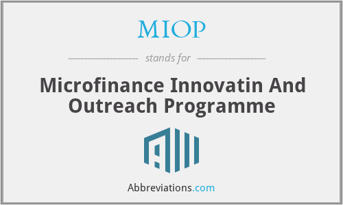 What does MIOP stand for?