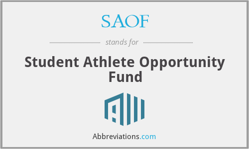 What does SAOF stand for?