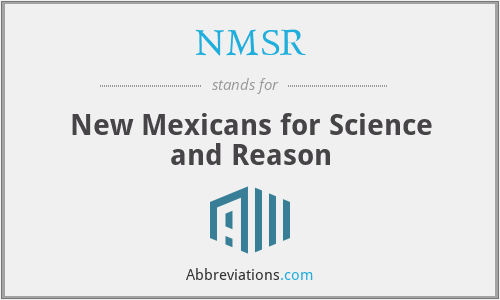 What does NMSR stand for?