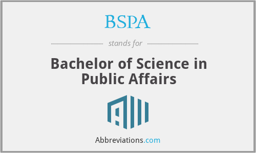 What does BSPA stand for?